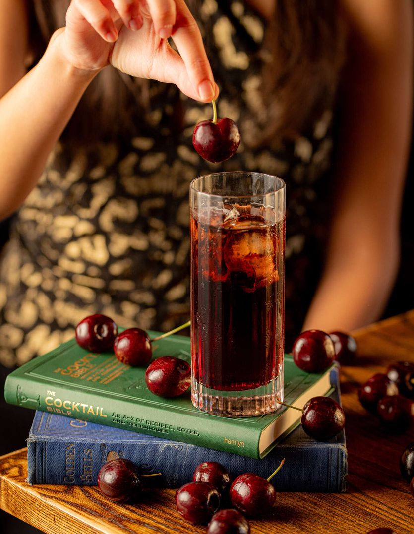 Sour Cherry Cuba Libre - Young's On Tap App Treat - Young & Co’s ...